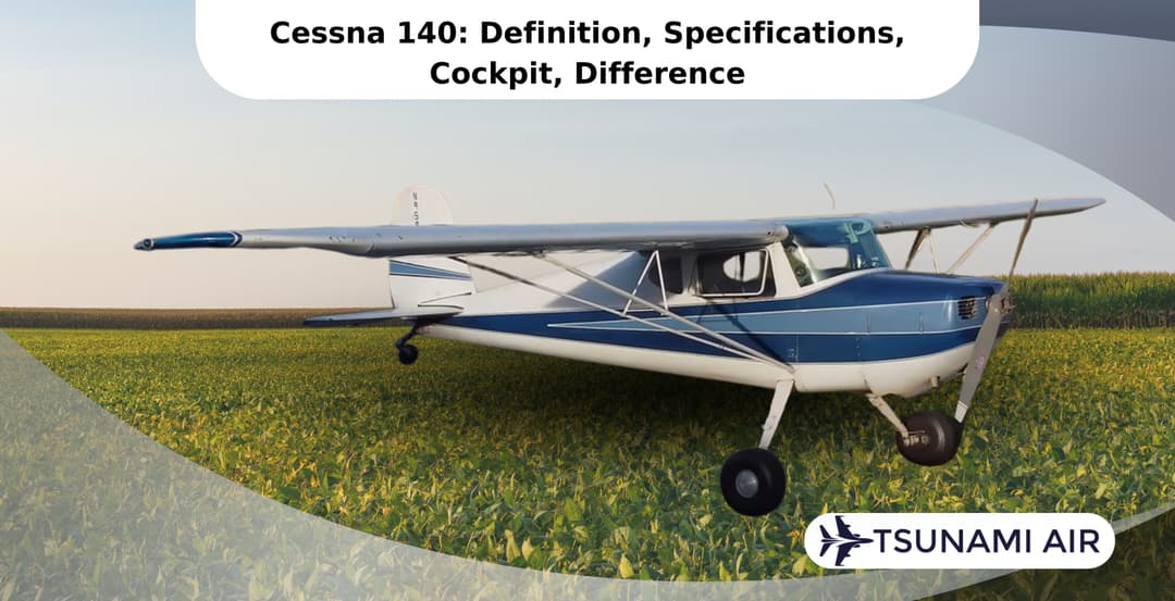 Cessna 140: Definition, Specifications, Cockpit, Difference