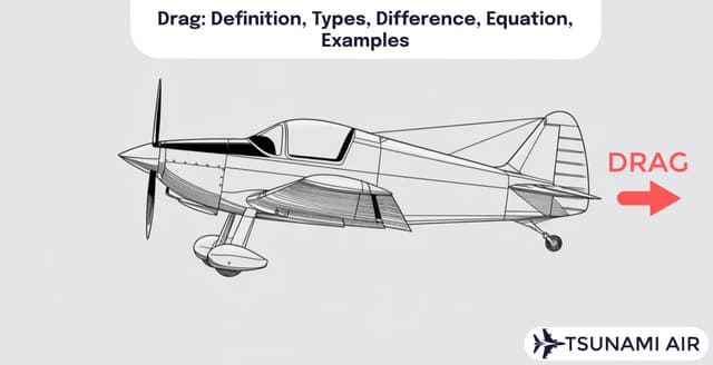 Drag: Definition, Types, Difference, Equation, Examples
