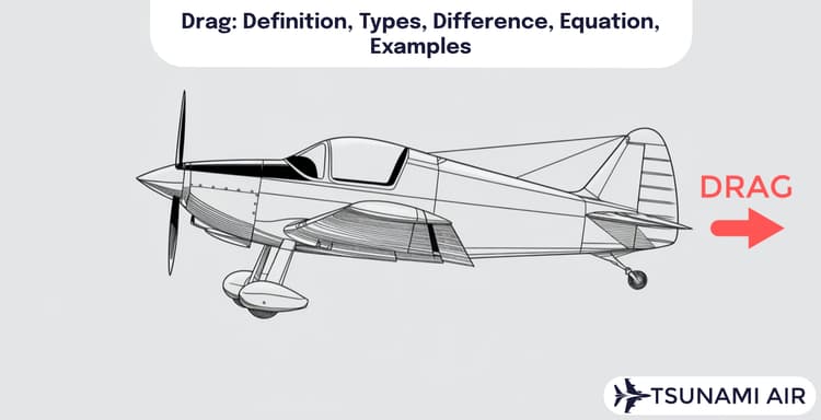 Drag: Definition, Types, Difference, Equation, Examples