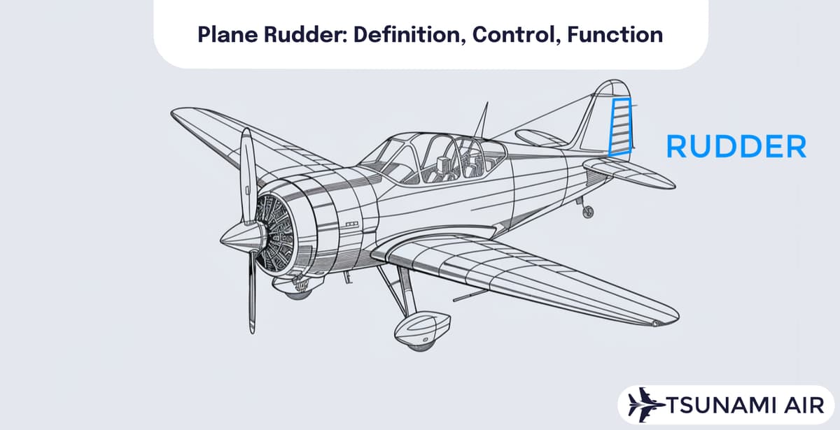 Plane Rudder: Definition, Control, Function