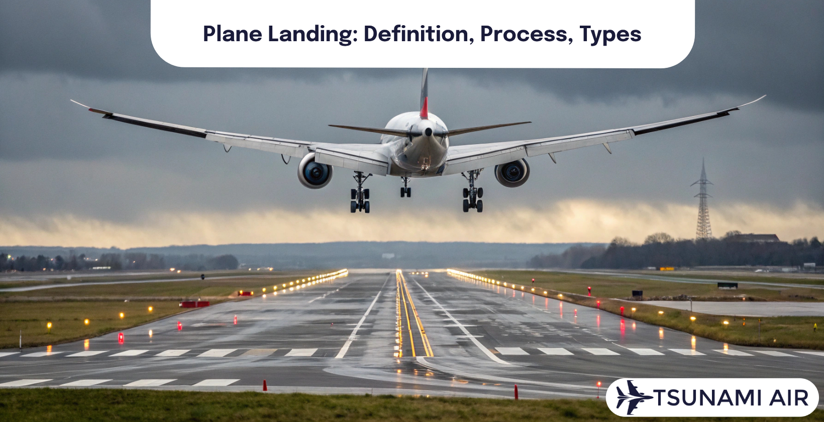 Plane Landing: Definition, Process, Types