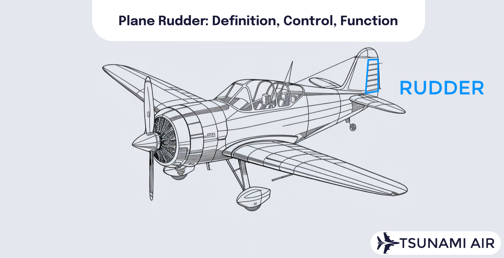 Plane Rudder: Definition, Control, Function